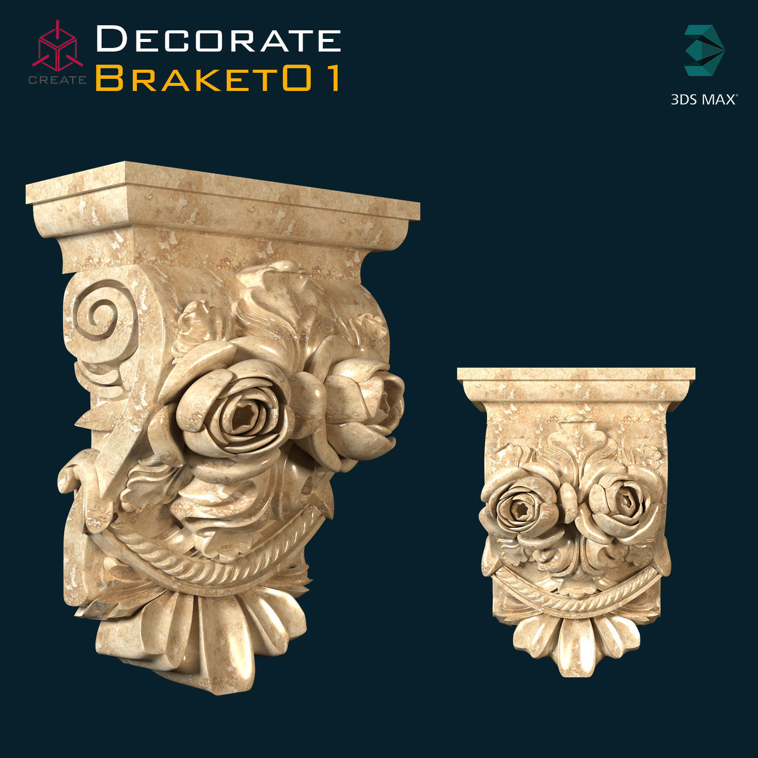 Bracket 01 3D model | CGTrader