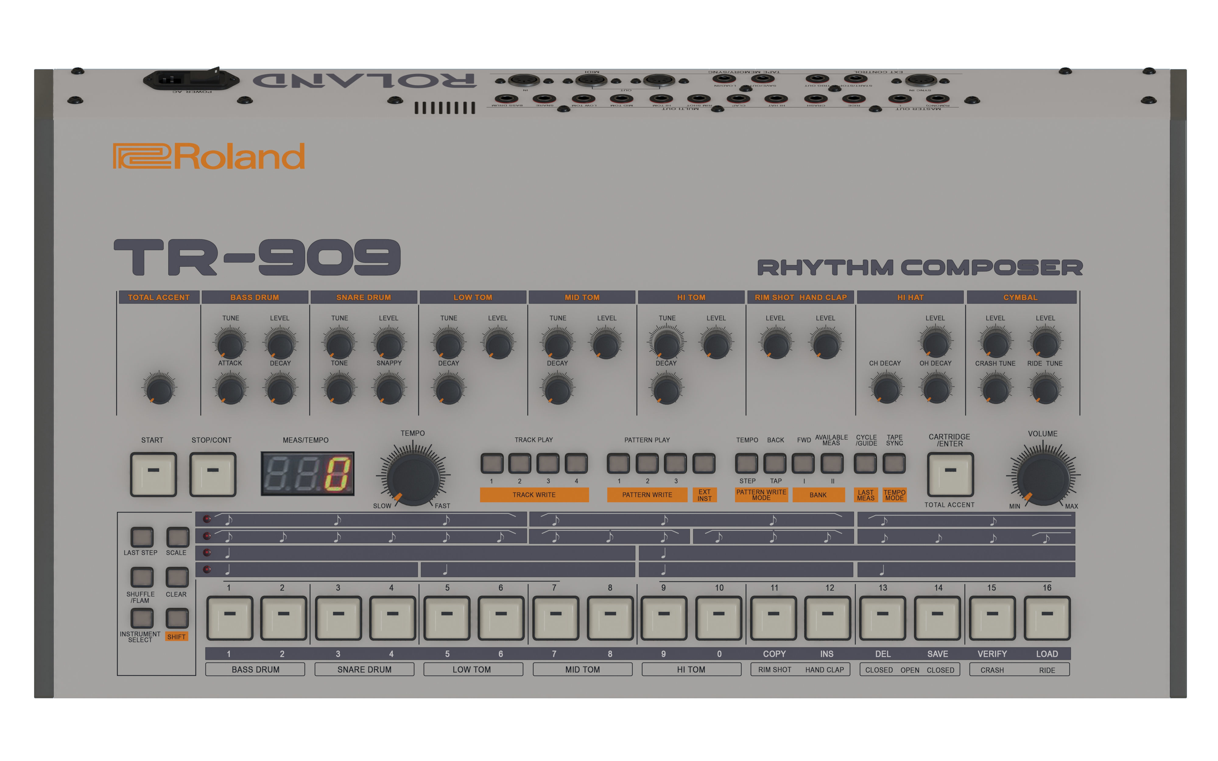 Rhythm composer 3D model | CGTrader