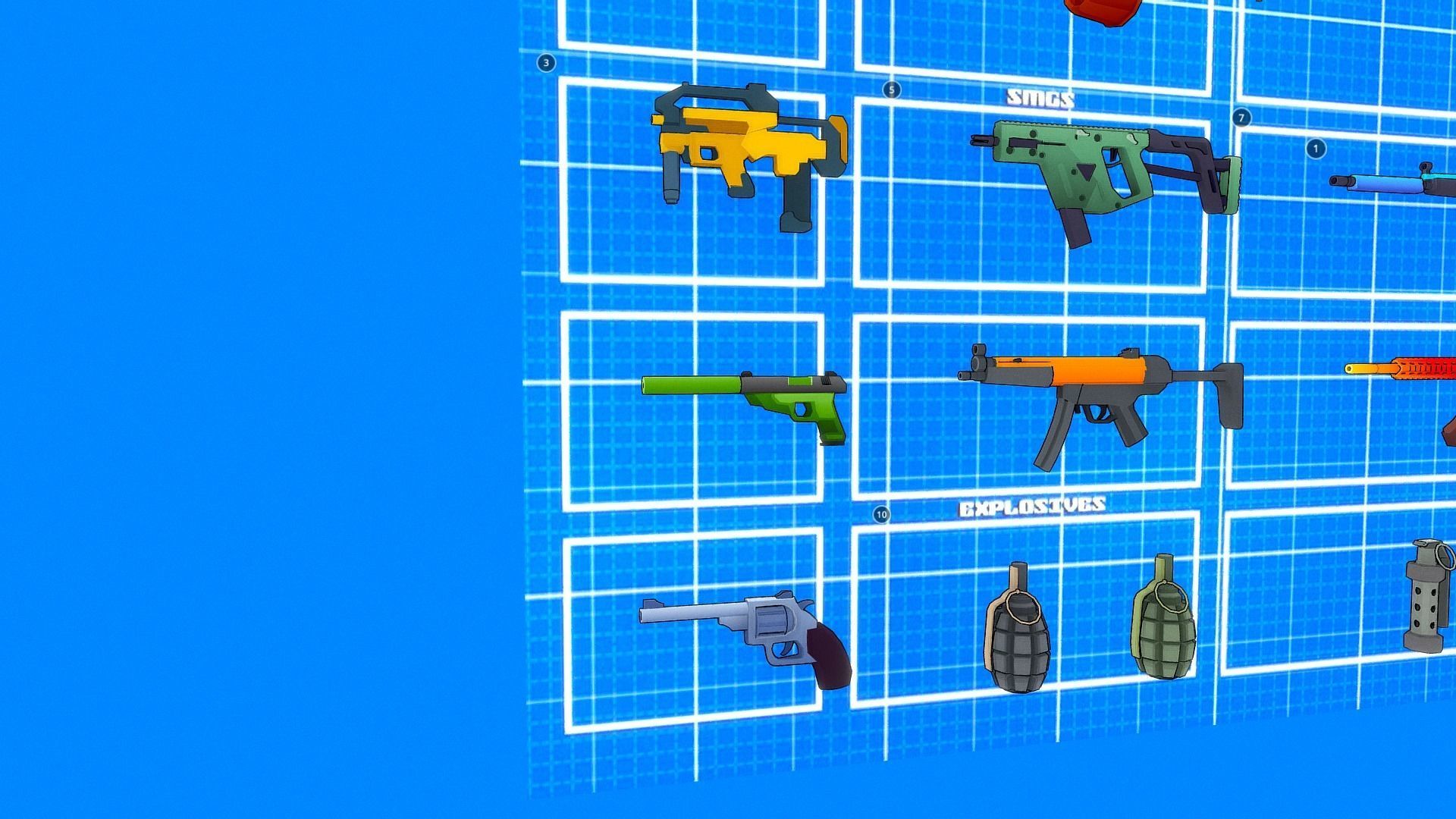 3D model Stylize Low Poly Weapon Pack VR / AR / low-poly | CGTrader
