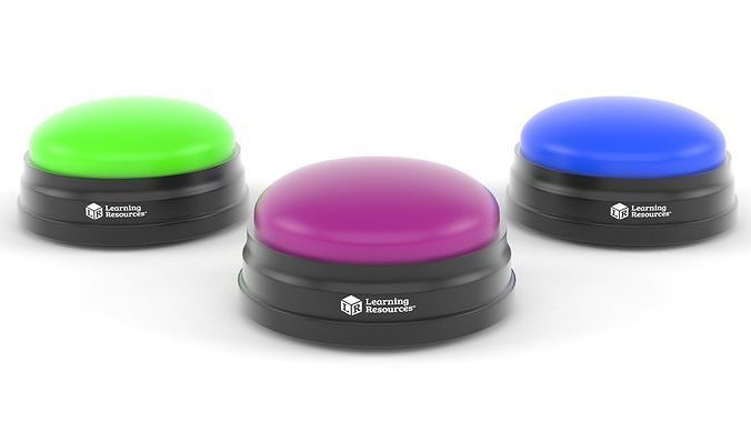 Buzzer Buttons free 3D model | CGTrader