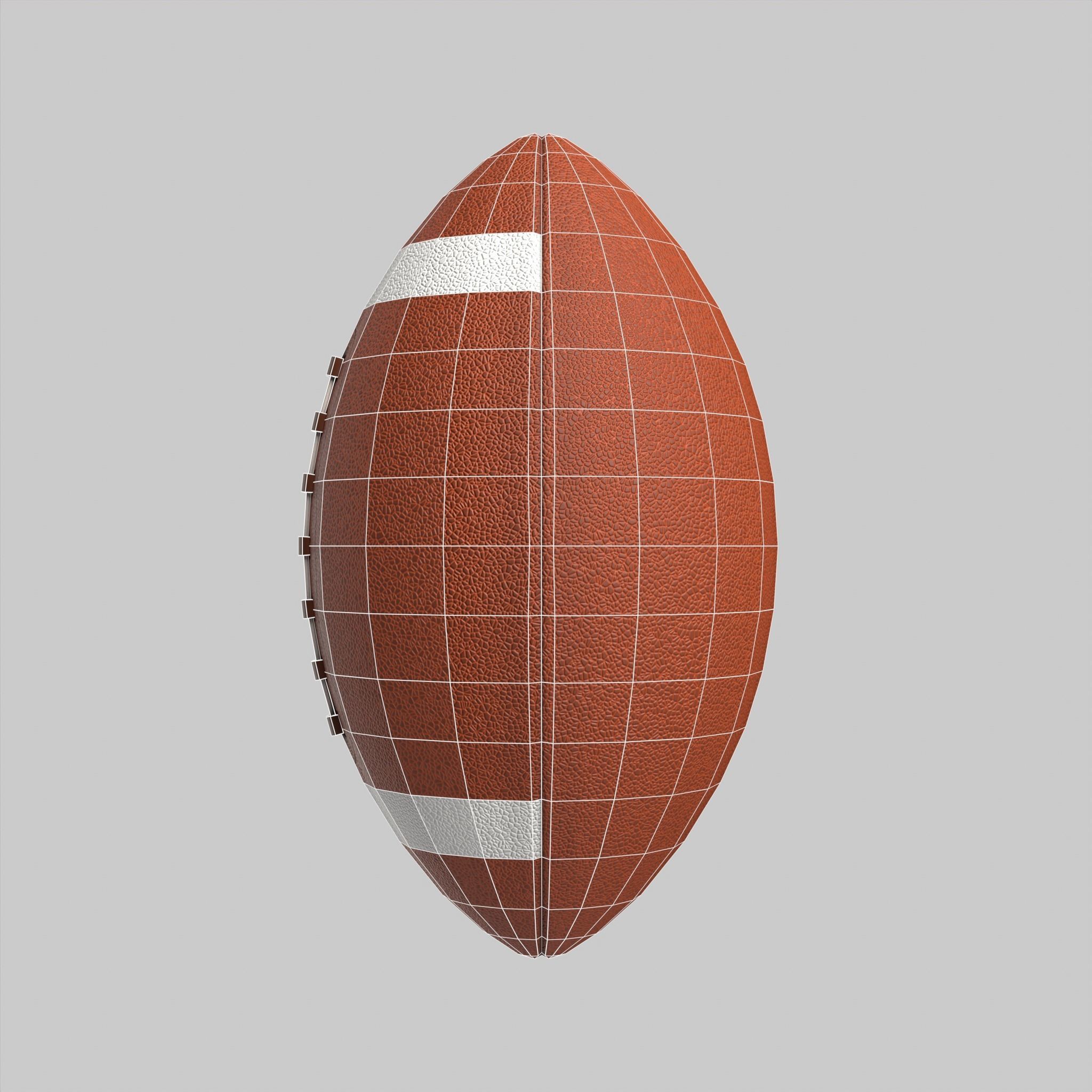 3D model Rugby Ball American Football Classic Standard VR / AR / low ...