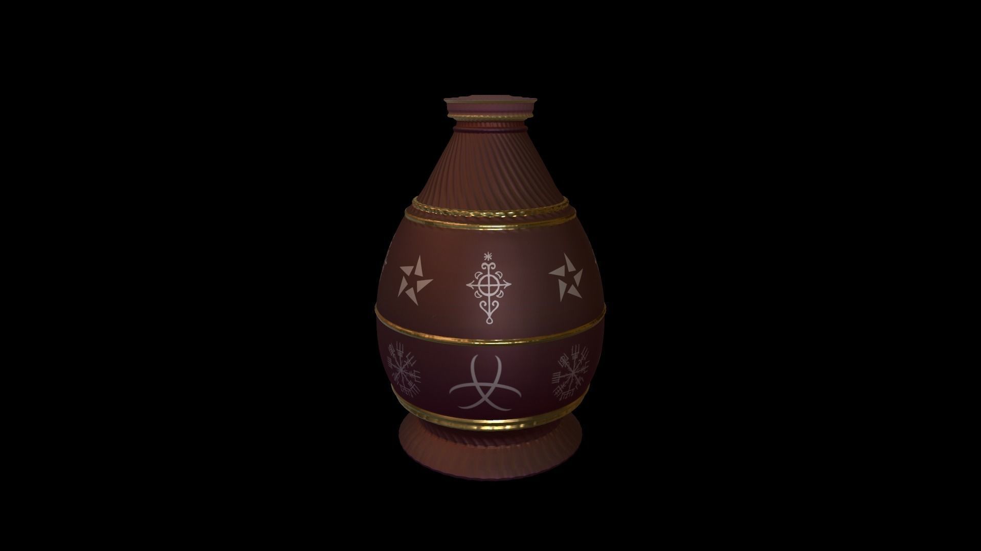 Stylized clay pot free VR / AR / low-poly 3D model | CGTrader