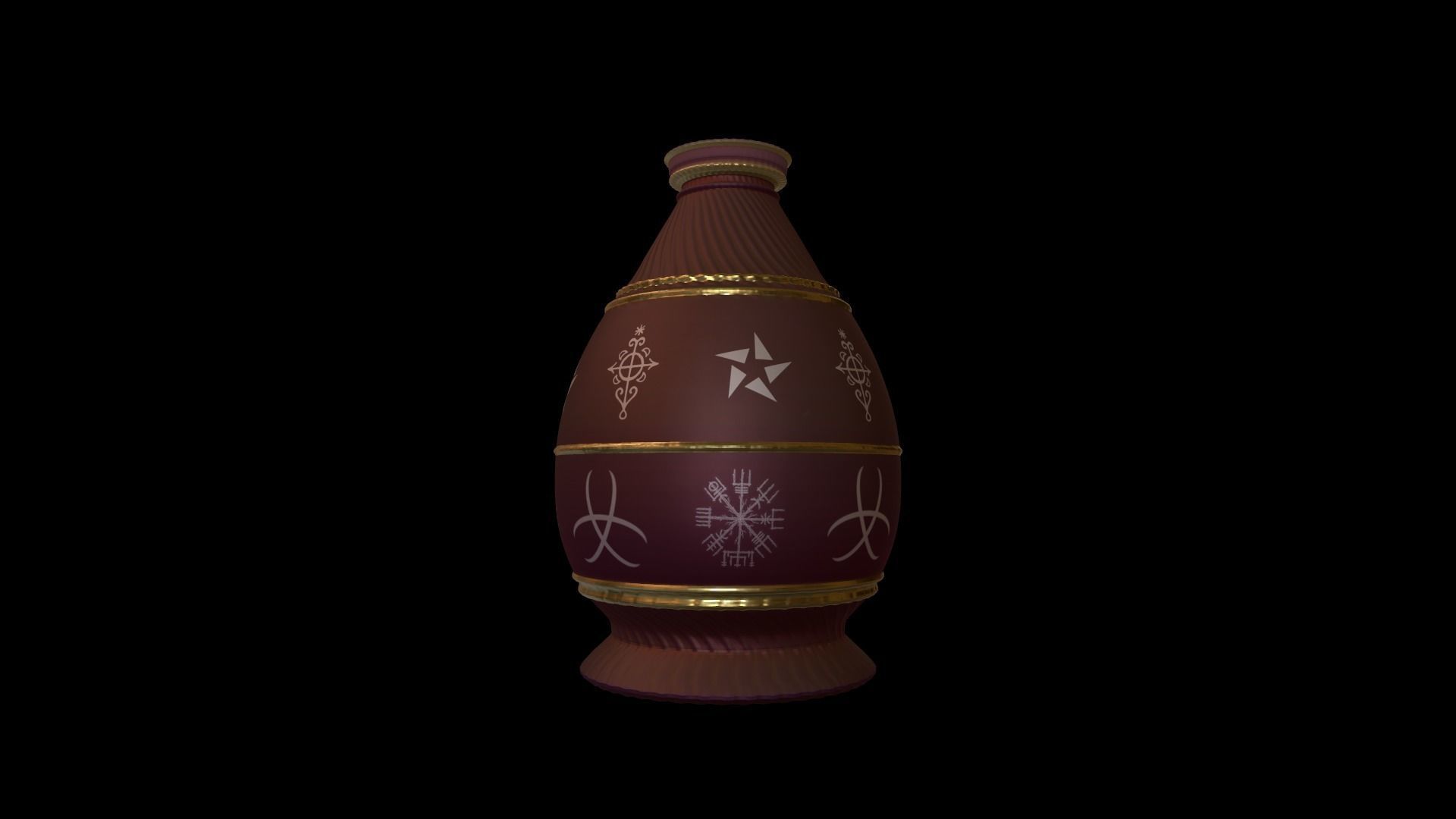 Stylized clay pot free VR / AR / low-poly 3D model | CGTrader