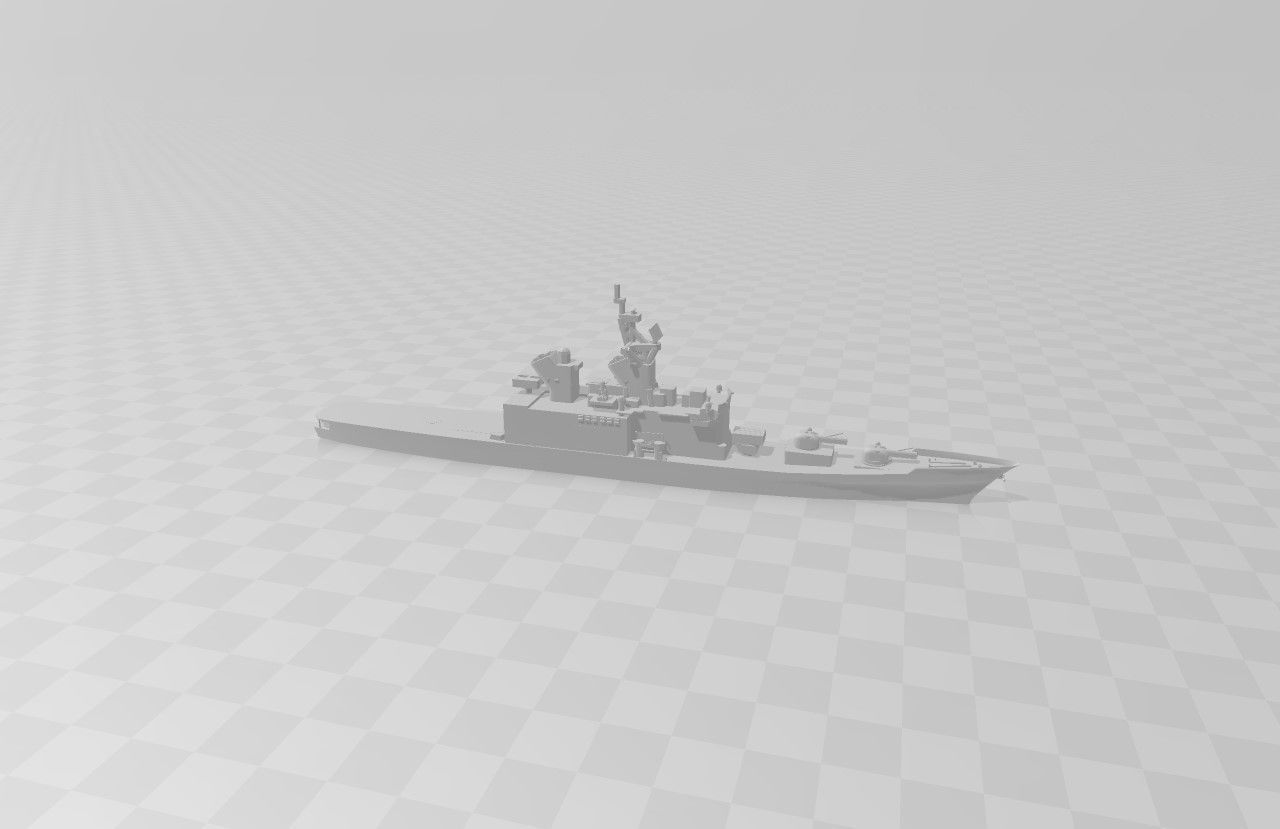 jmsdf ship 3d regin printing 3D model 3D printable | CGTrader