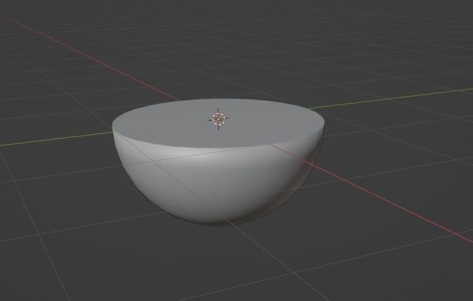 Half a Circle free 3D model | CGTrader