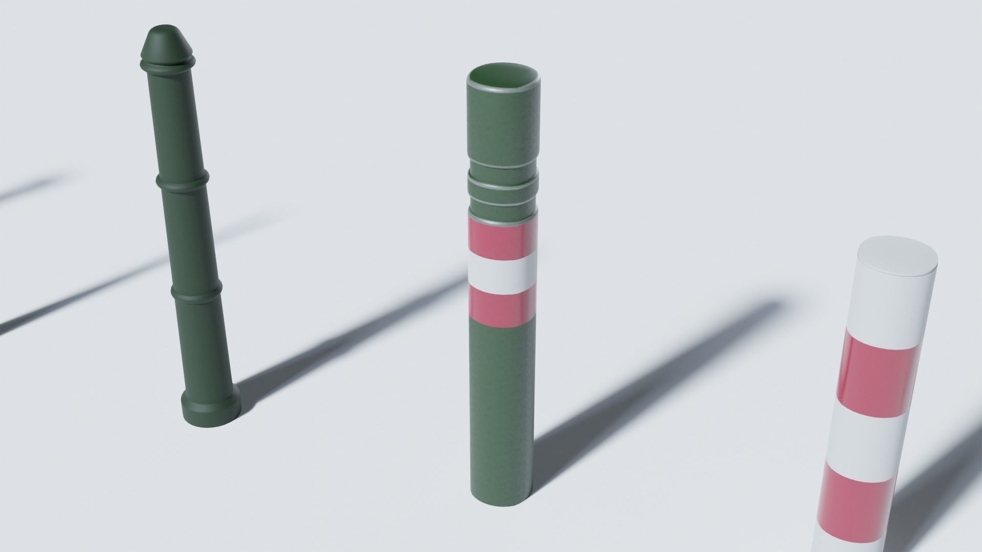 3d street poles 3d models pack free VR / AR / low-poly 3D model | CGTrader