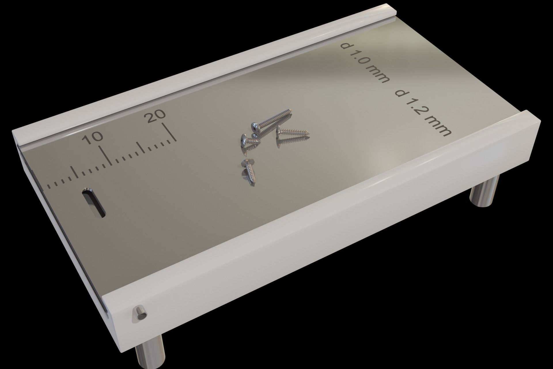 Stand for bone blocks fixation screws 3D model | CGTrader