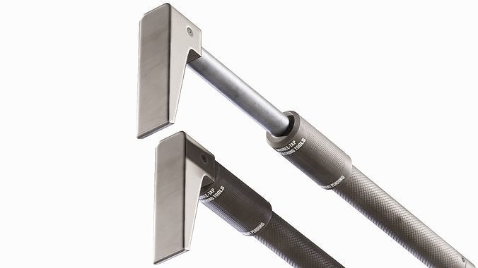 3D model DoubleTap Military Halligan Bar Breaching Tool VR / AR / low ...