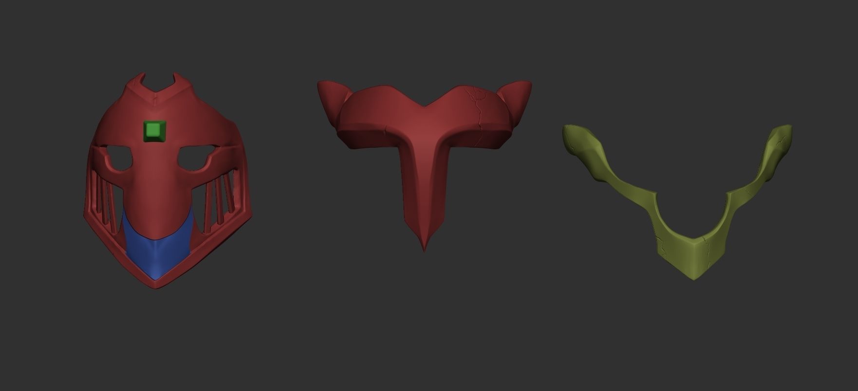 Ekko mask from - Arcane 3D model 3D printable | CGTrader