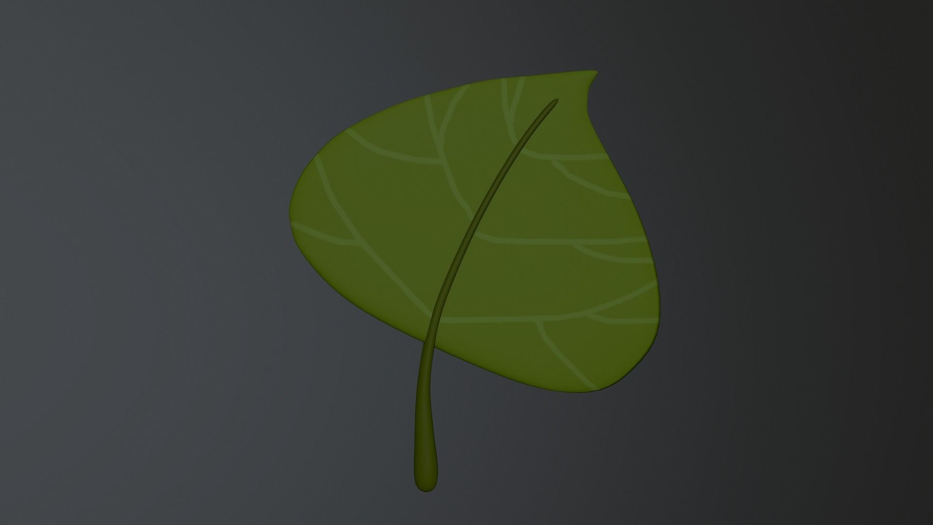 Cartoon Leaf free VR / AR / low-poly 3D model | CGTrader
