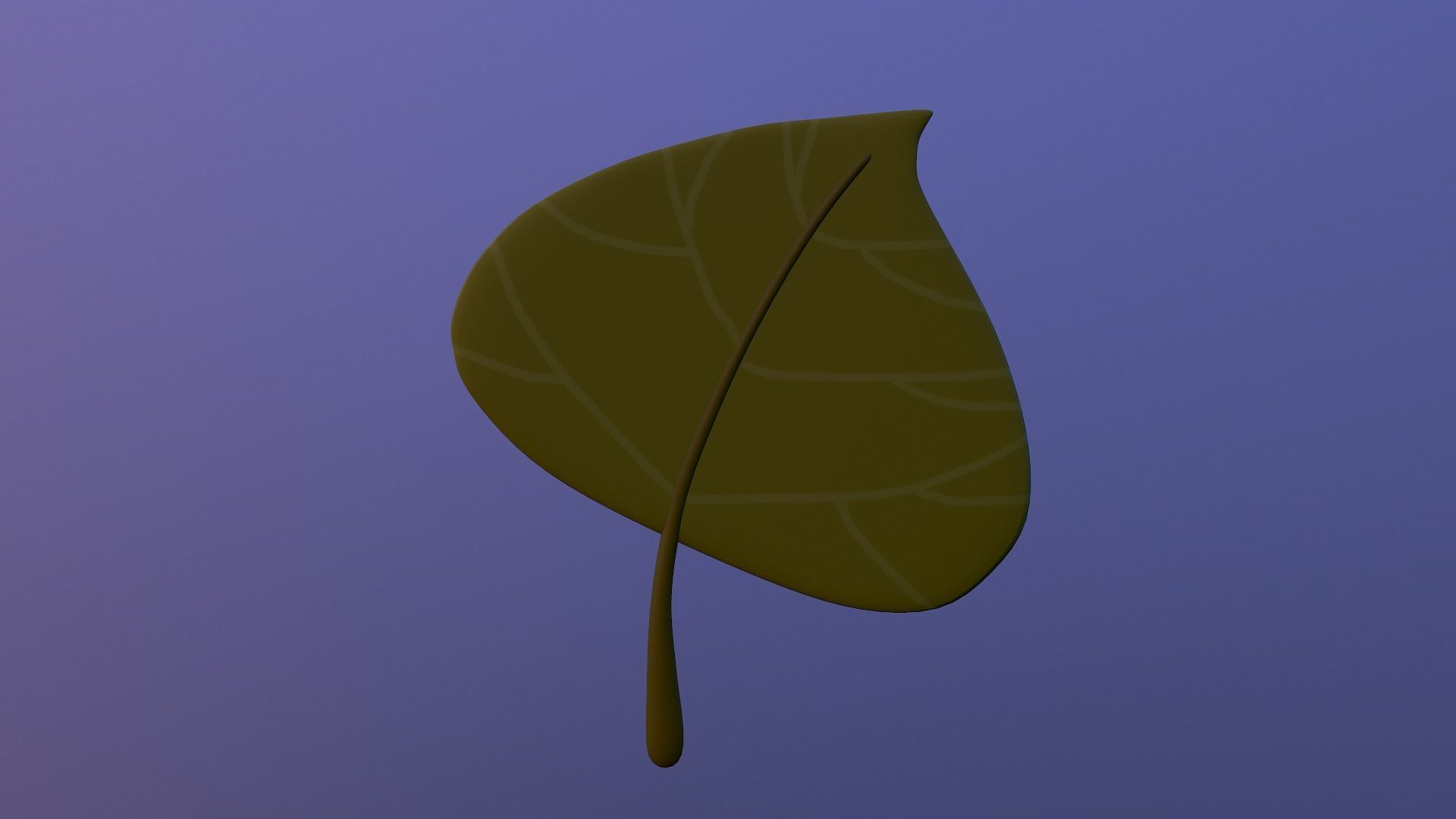 Cartoon Leaf free VR / AR / low-poly 3D model | CGTrader