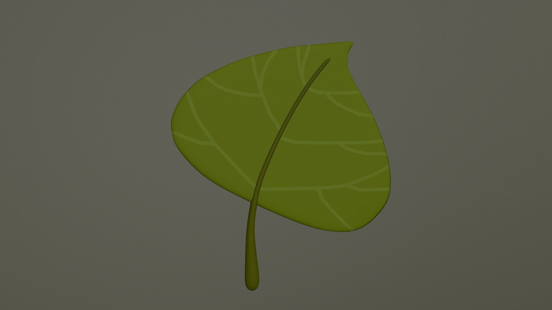 Cartoon Leaf free VR / AR / low-poly 3D model | CGTrader