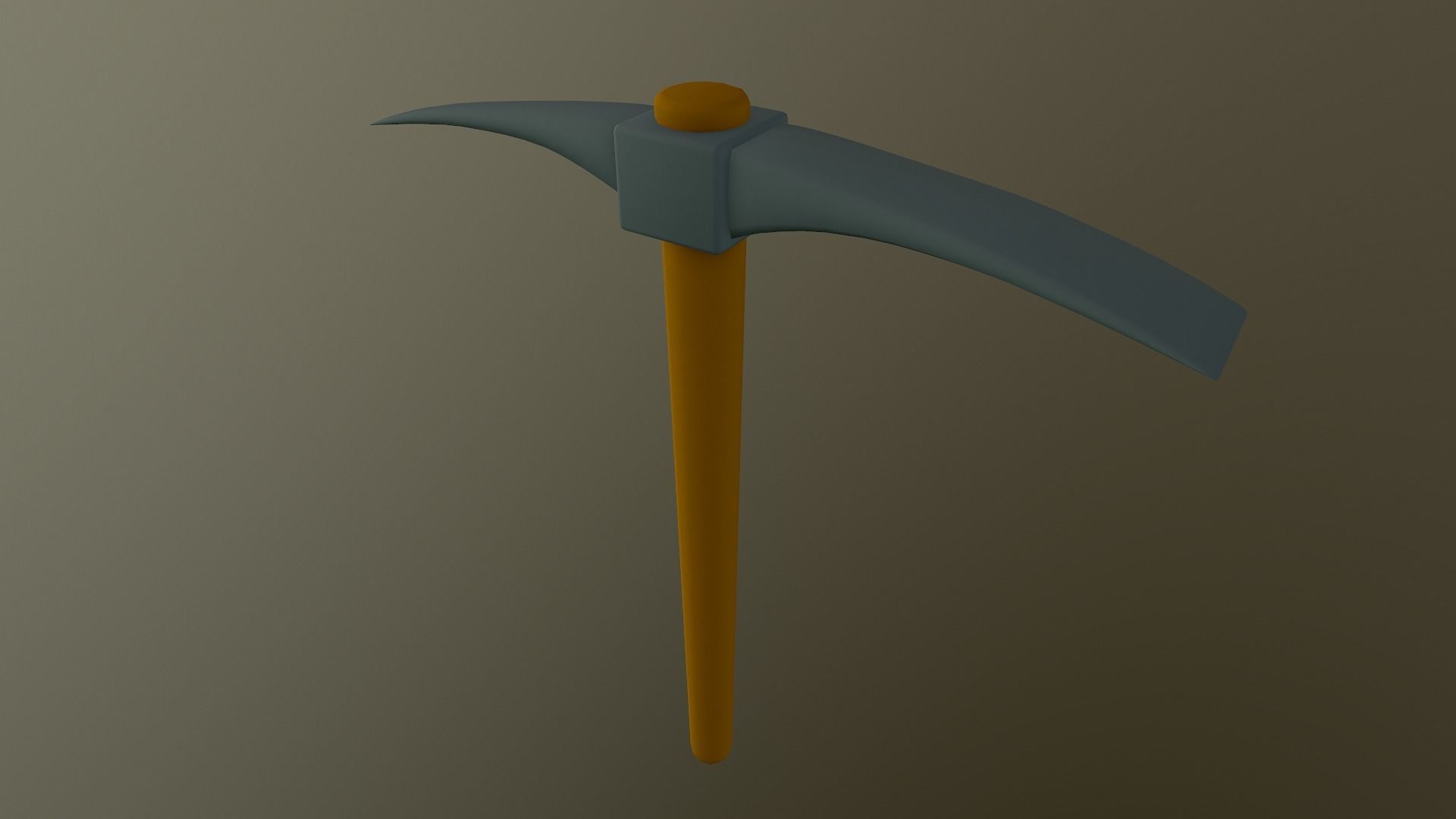 3D model Cartoon Pickaxe VR / AR / low-poly | CGTrader