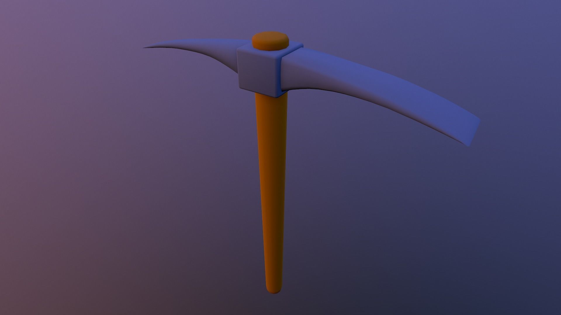 3D model Cartoon Pickaxe VR / AR / low-poly | CGTrader