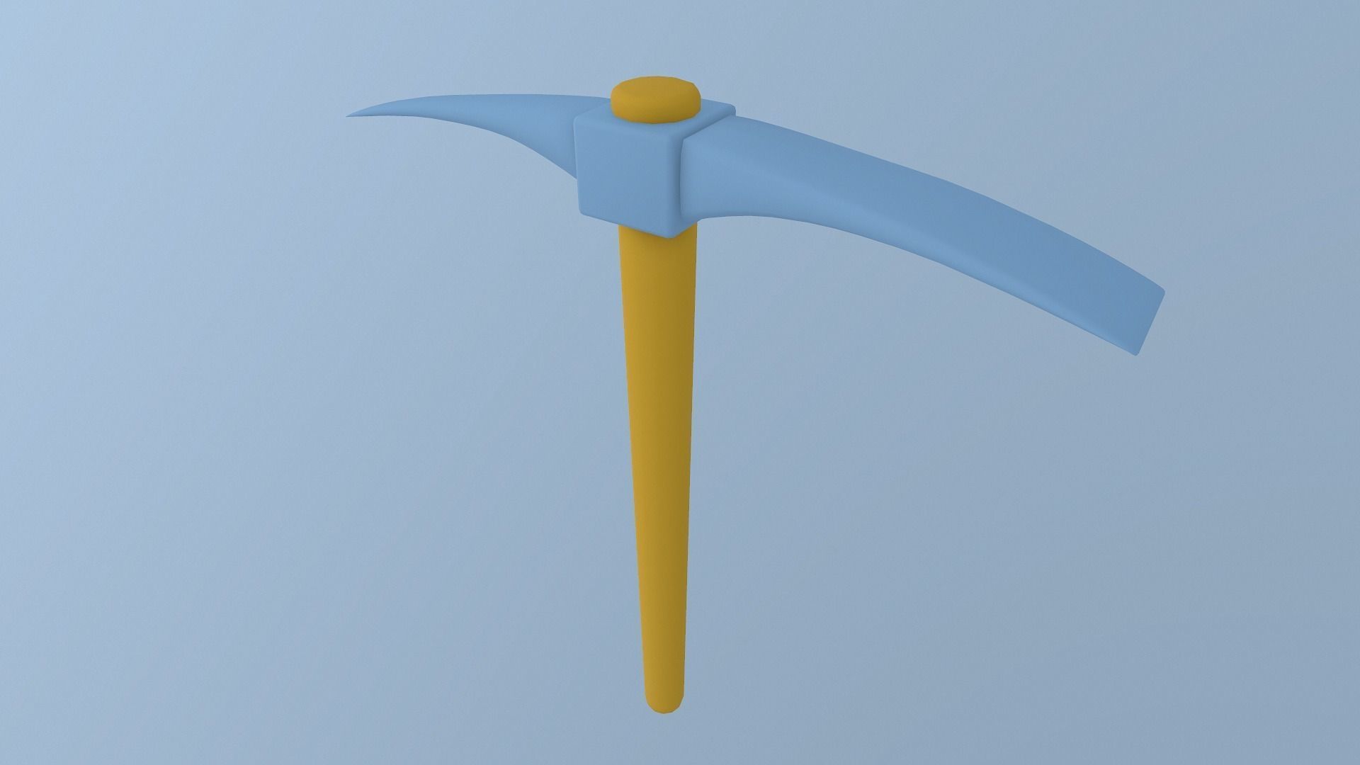 3D model Cartoon Pickaxe VR / AR / low-poly | CGTrader
