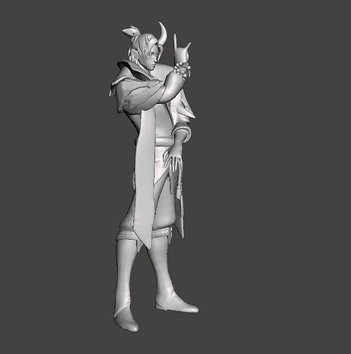 Spirit Blossom Aphelios 3D Model 3D model 3D printable | CGTrader