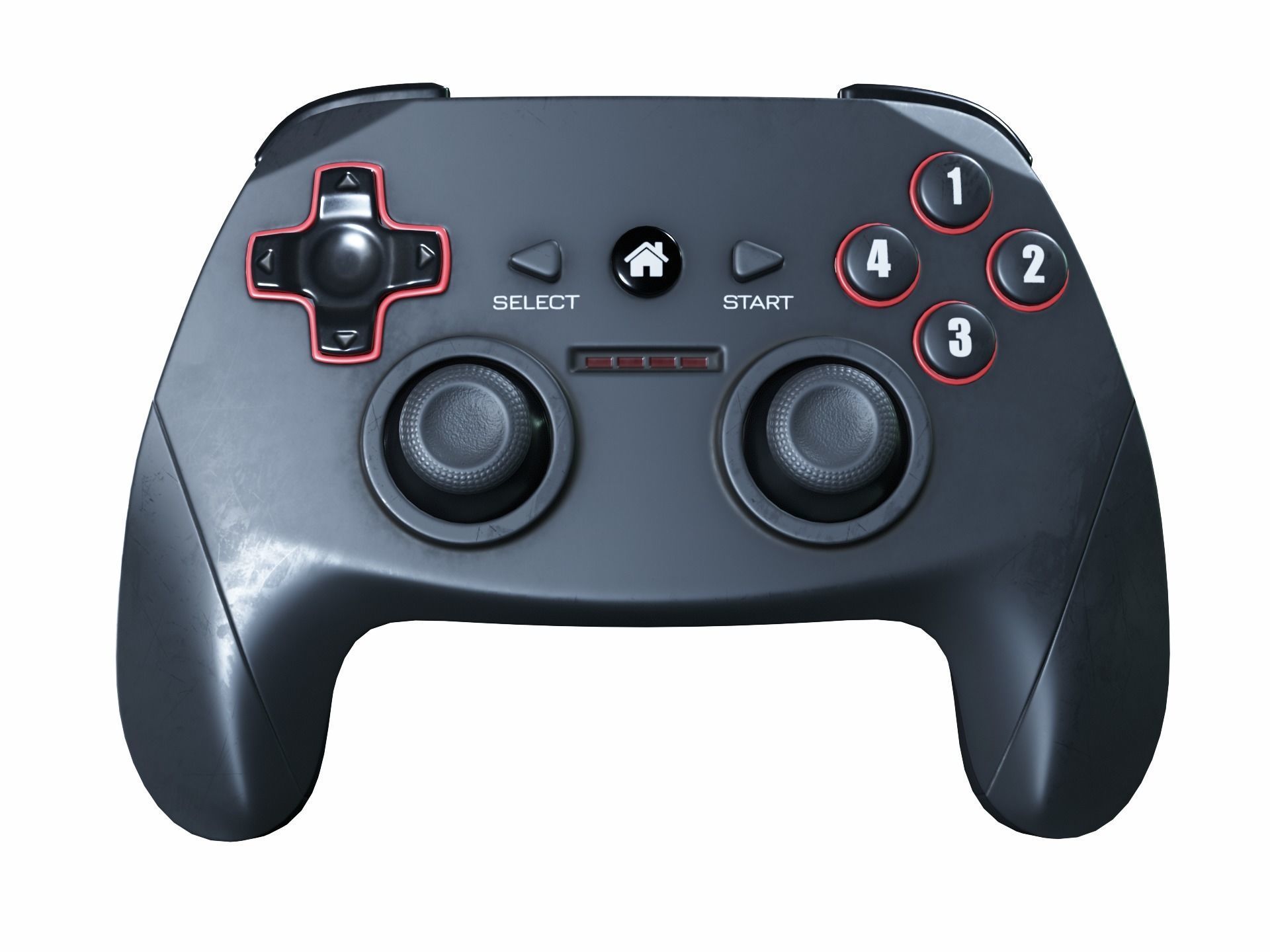 3D model Generic Gamepad Controller VR / AR / low-poly | CGTrader