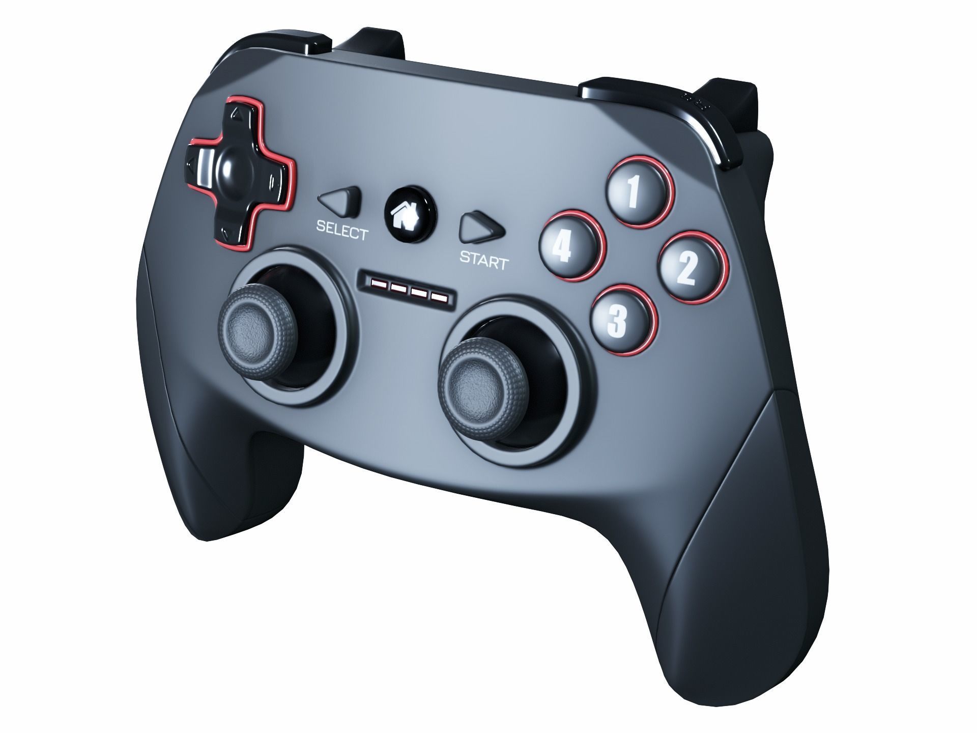 3D model Generic Gamepad Controller VR / AR / low-poly | CGTrader