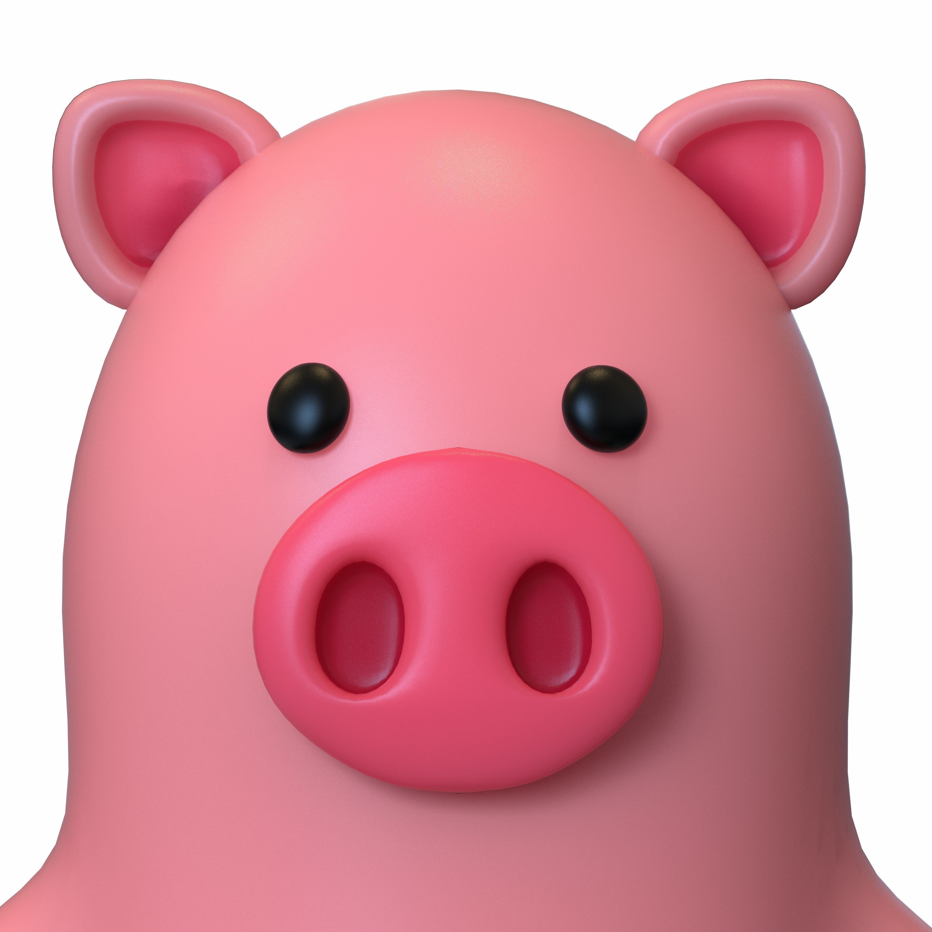 3D model Pig stylized VR / AR / low-poly | CGTrader