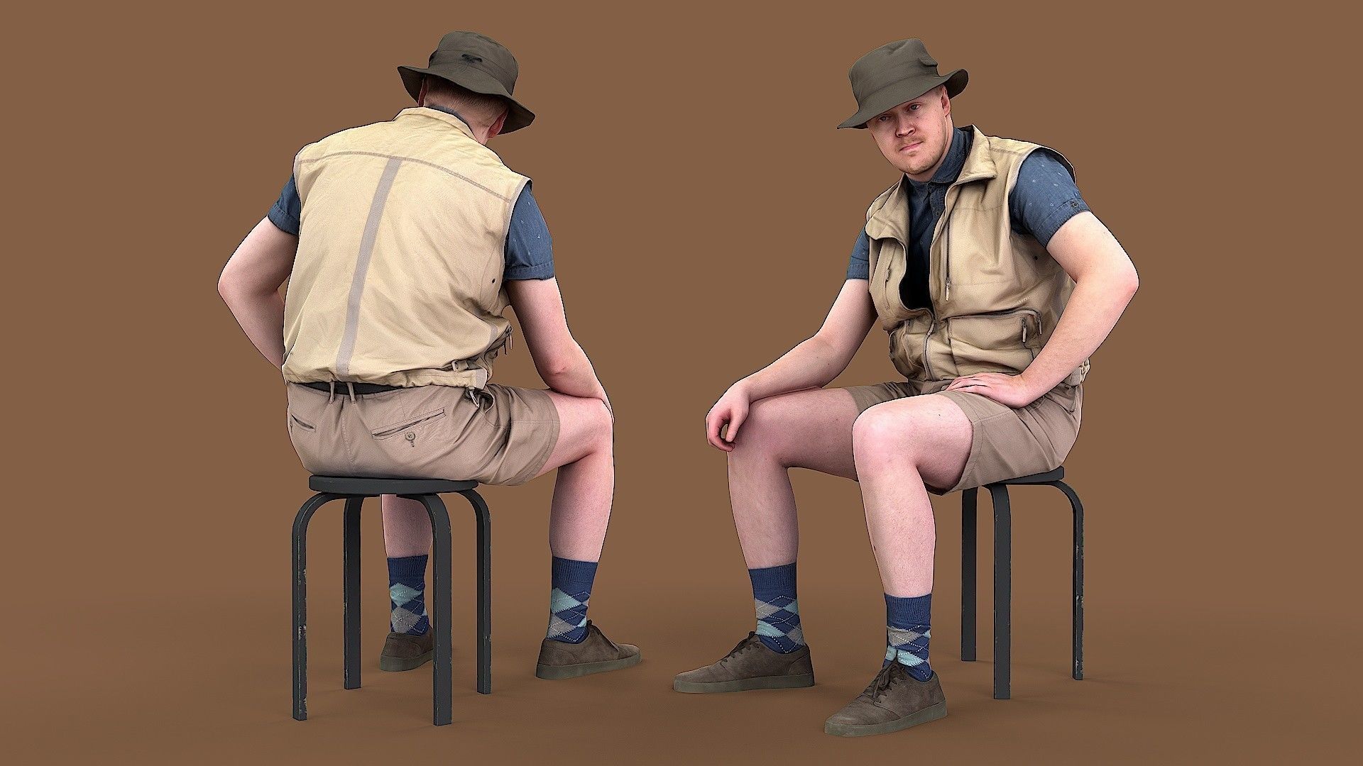 Boy scout 3D model | CGTrader