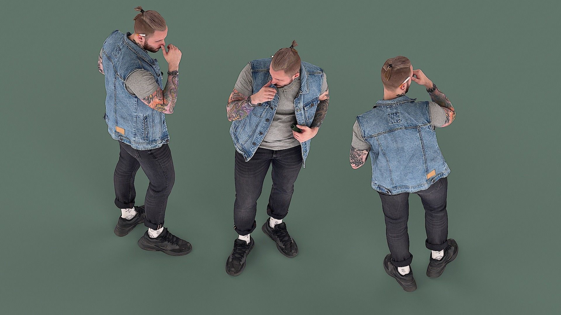 Non educationed deliquent 3D model | CGTrader