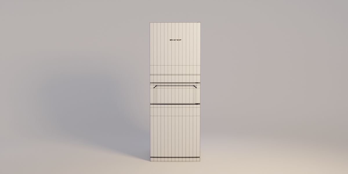 3D model Refrigerator Brastemp Inverse 3p VR / AR / low-poly | CGTrader