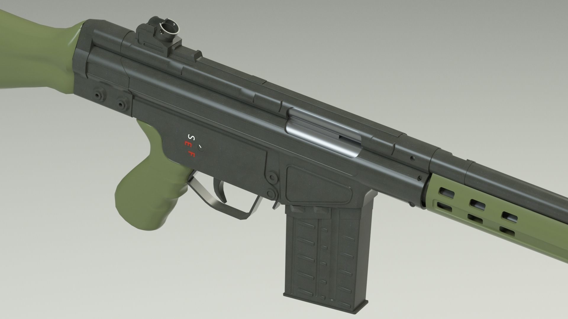 G3 Rifle 3D model 3D model | CGTrader