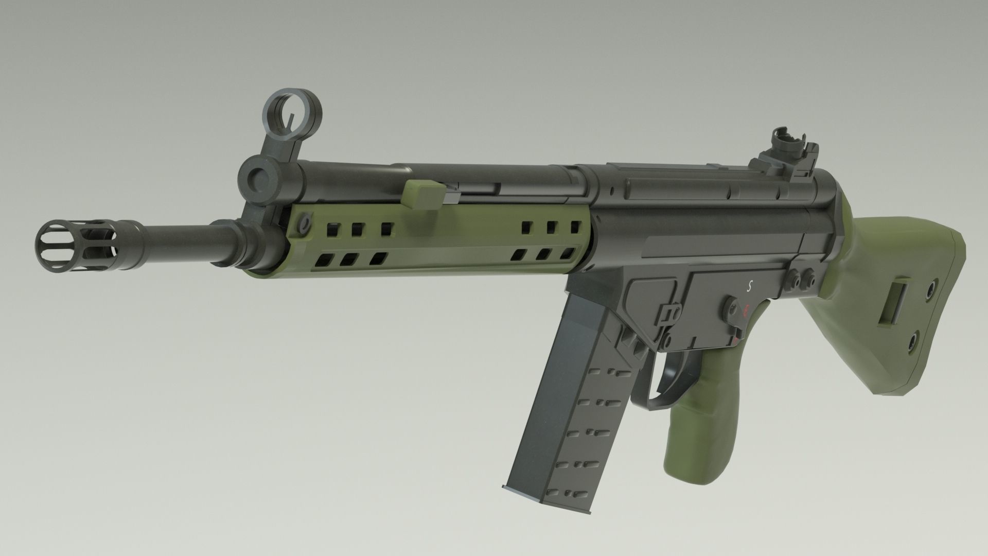 G3 Rifle 3D model 3D model | CGTrader