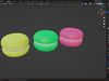 3D model Macarons 3D Models VR / AR / low-poly | CGTrader