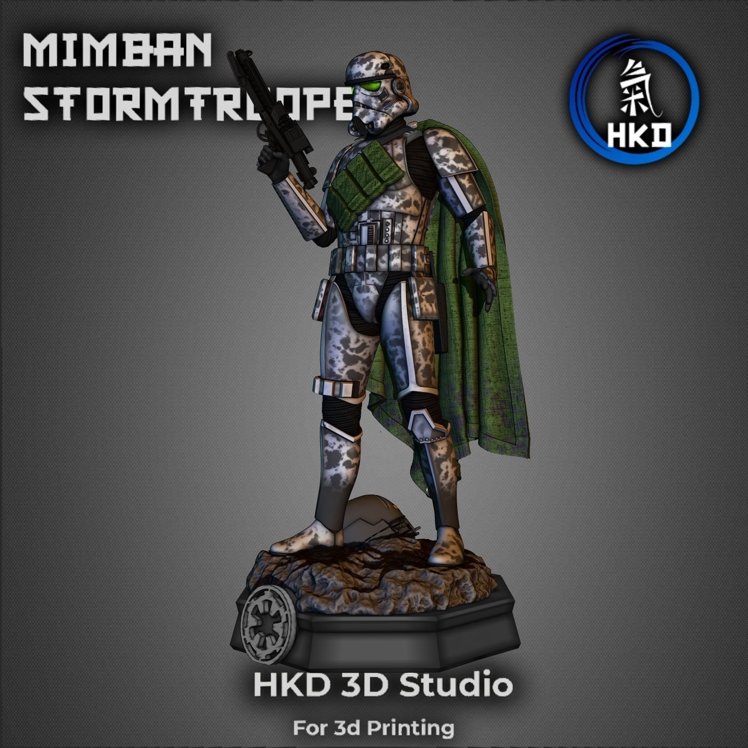 Stormtrooper Mimban Star Wars 3D model 3D printable | CGTrader