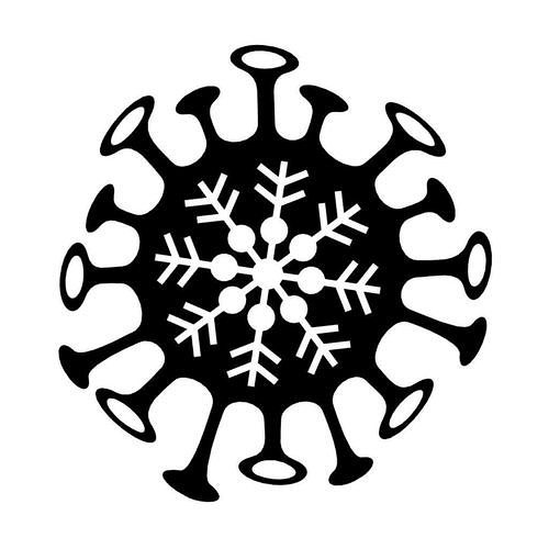 Corona Snowflakes Art 3D model 3D printable | CGTrader
