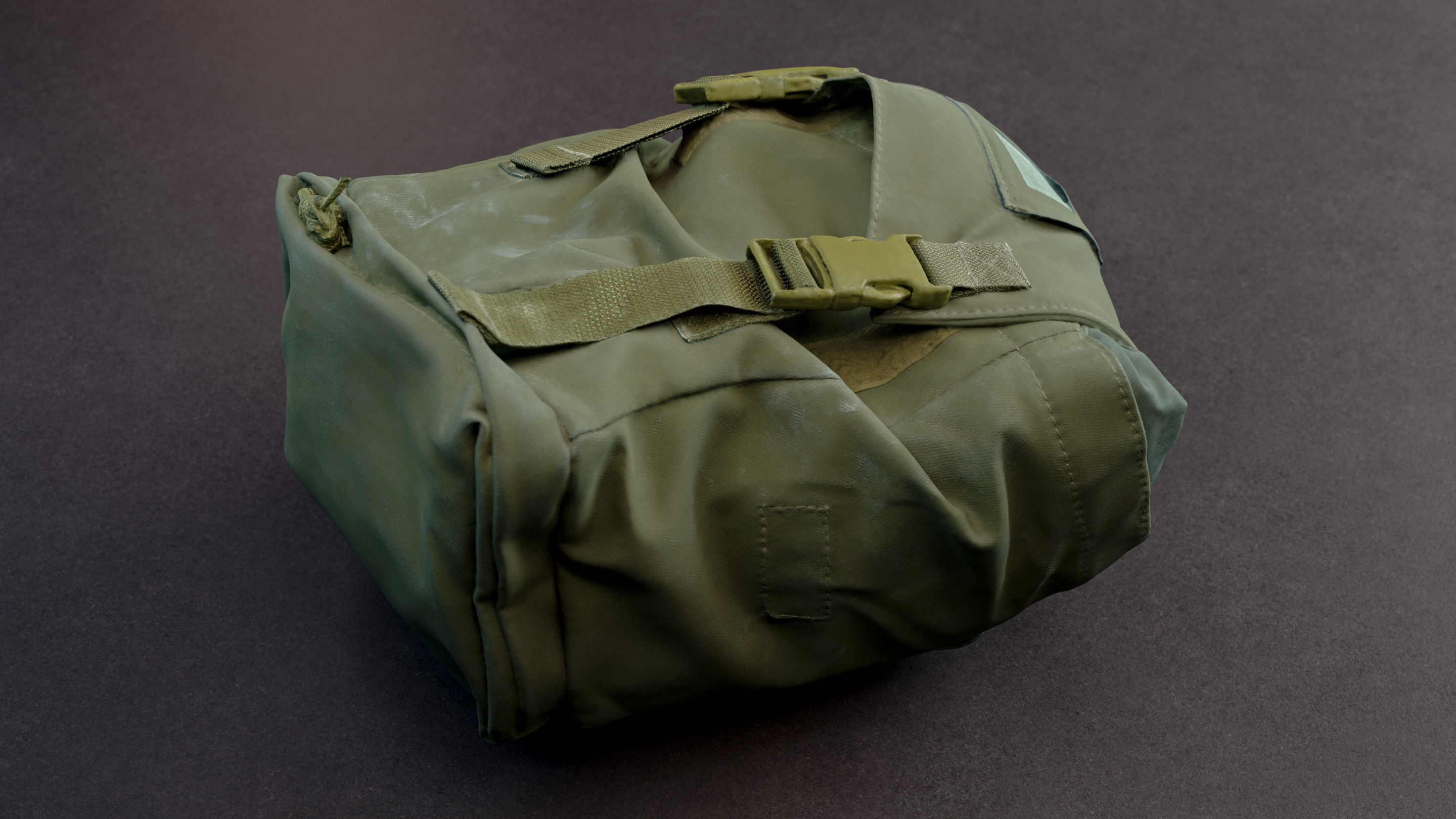 Military Mask Bag - photogrammetry 3D model | CGTrader