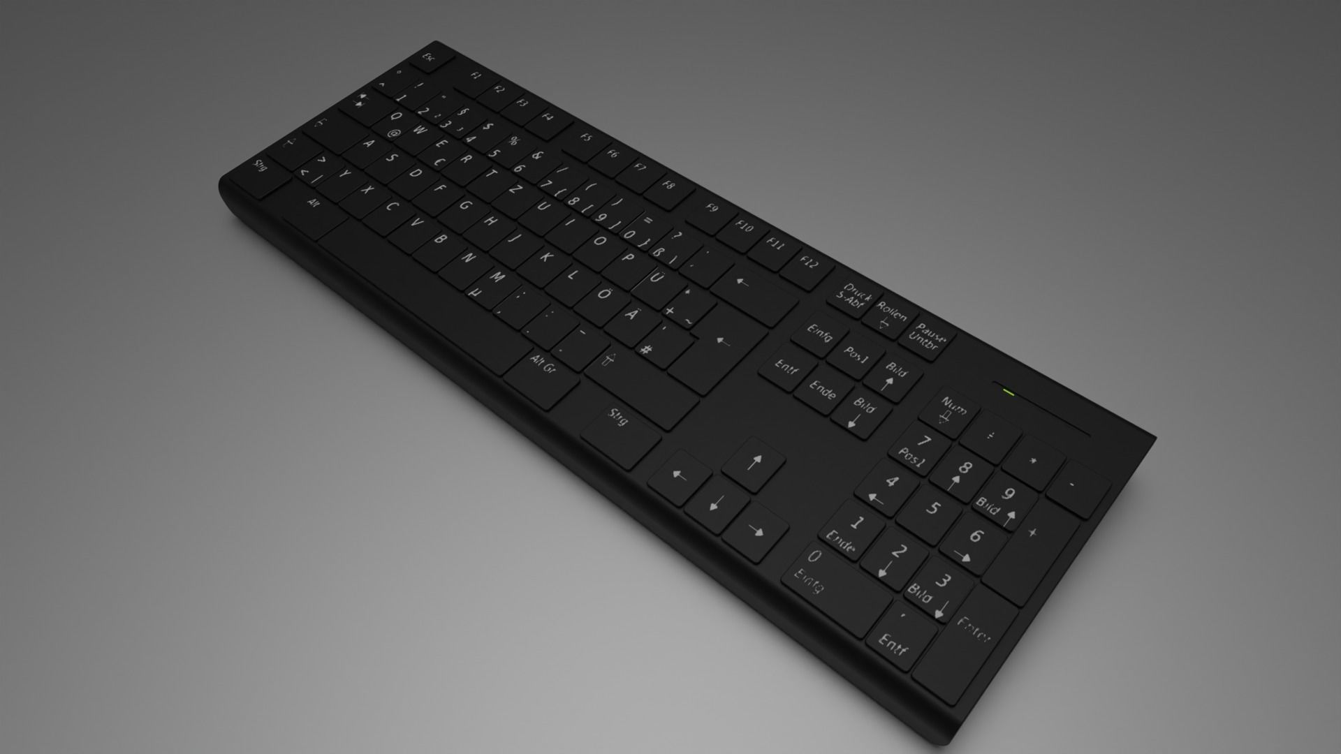 3D model Keyboard VR / AR / low-poly | CGTrader