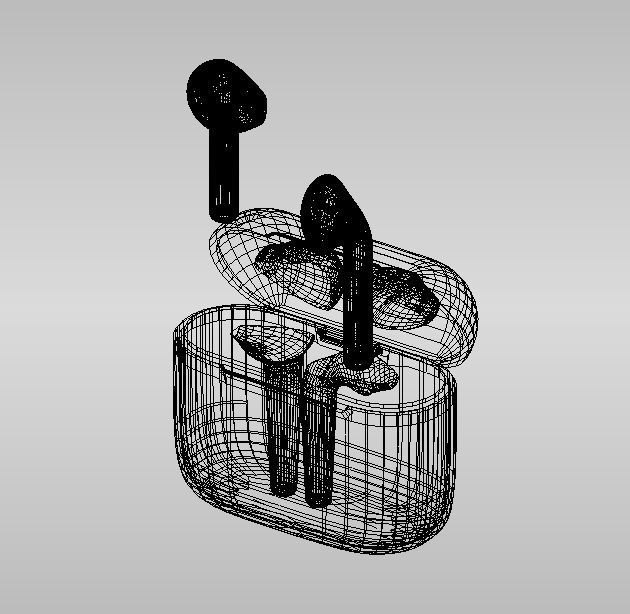 3D model Airpod apple airpods pro VR / AR / low-poly | CGTrader