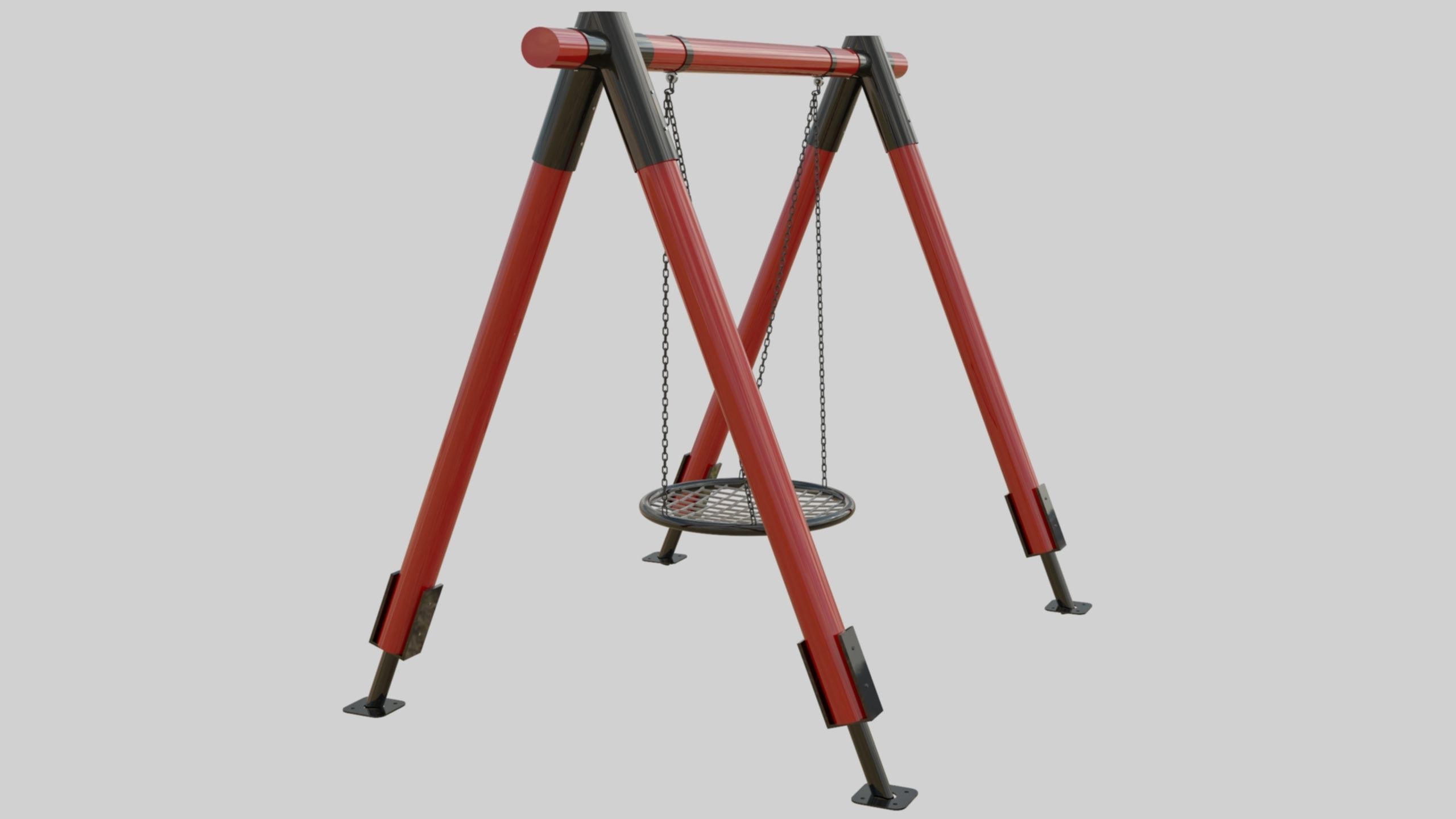 Playground Portal Swing - 01 3D model | CGTrader