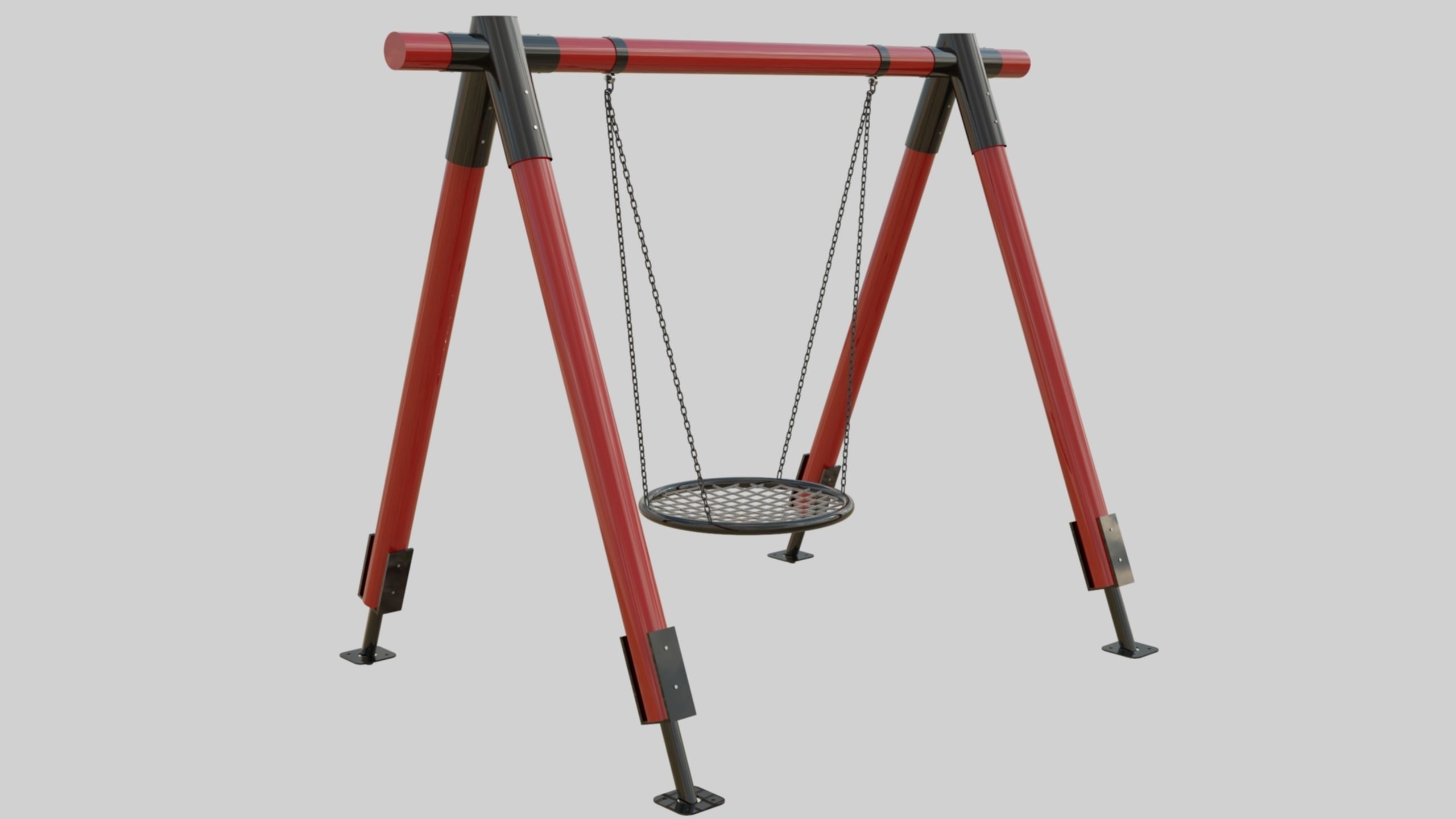 Playground Portal Swing - 01 3D model | CGTrader