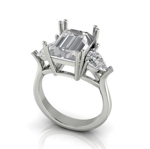 Soliter ring Model 2839 3D model 3D printable | CGTrader