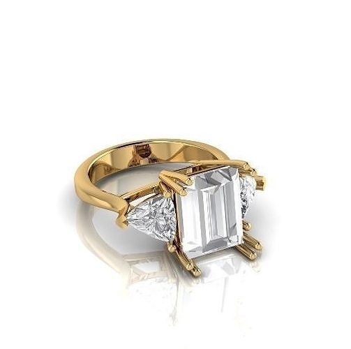 Soliter ring Model 2839 3D model 3D printable | CGTrader