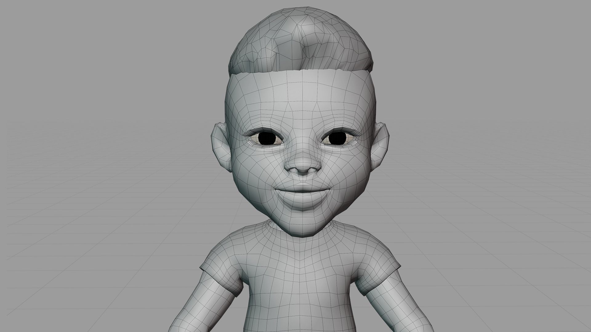 Cartoon Boy Rigged free VR / AR / low-poly 3D model rigged | CGTrader