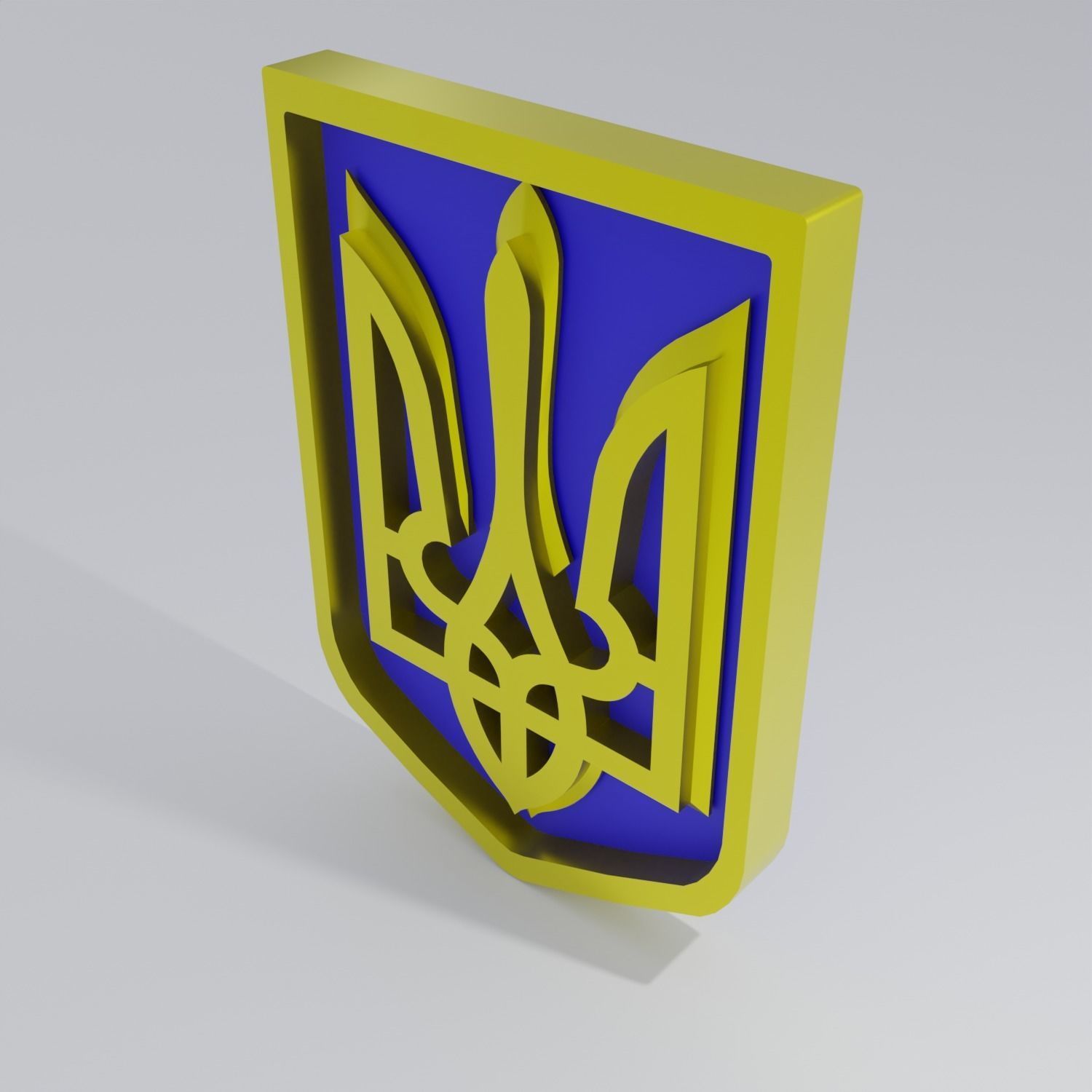 Printable hangable TRIDENT frame free 3D model 3D printable | CGTrader
