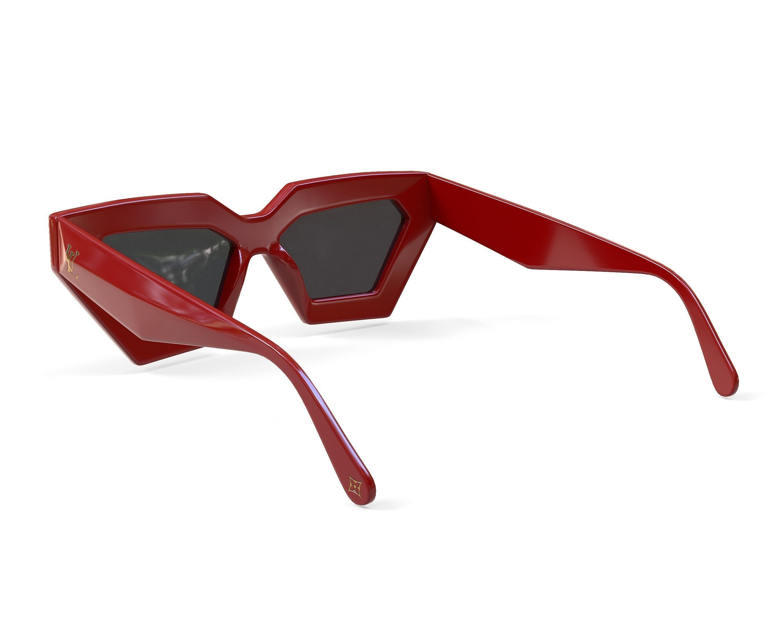 3D model Louis Vuitton LV Cut sunglasses VR / AR / low-poly | CGTrader