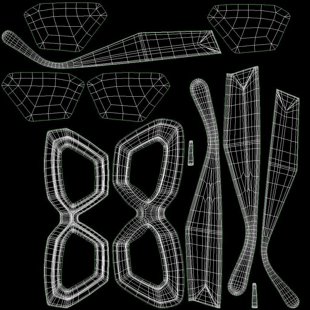 3D model Louis Vuitton LV Cut sunglasses VR / AR / low-poly | CGTrader