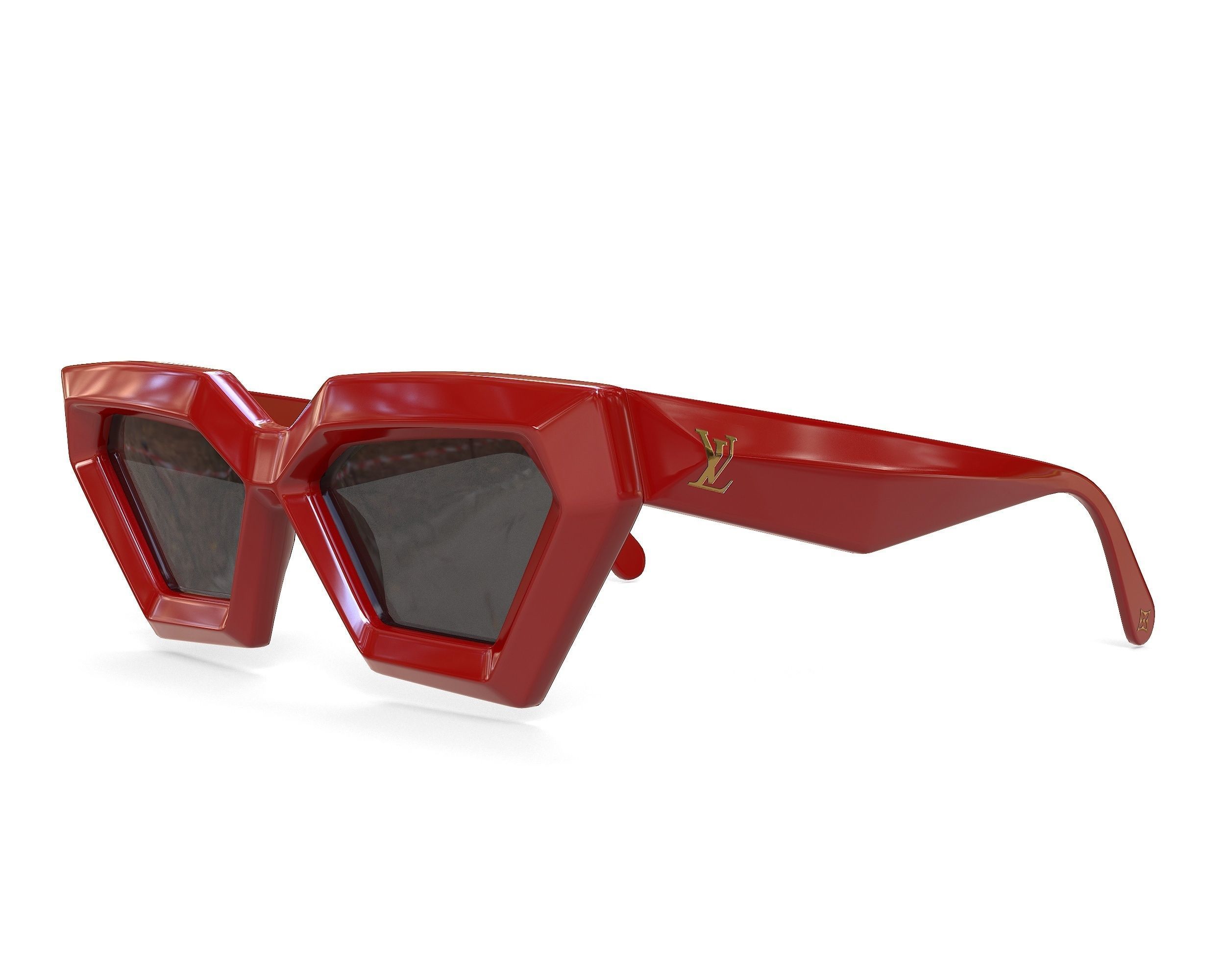 3D model Louis Vuitton LV Cut sunglasses VR / AR / low-poly | CGTrader