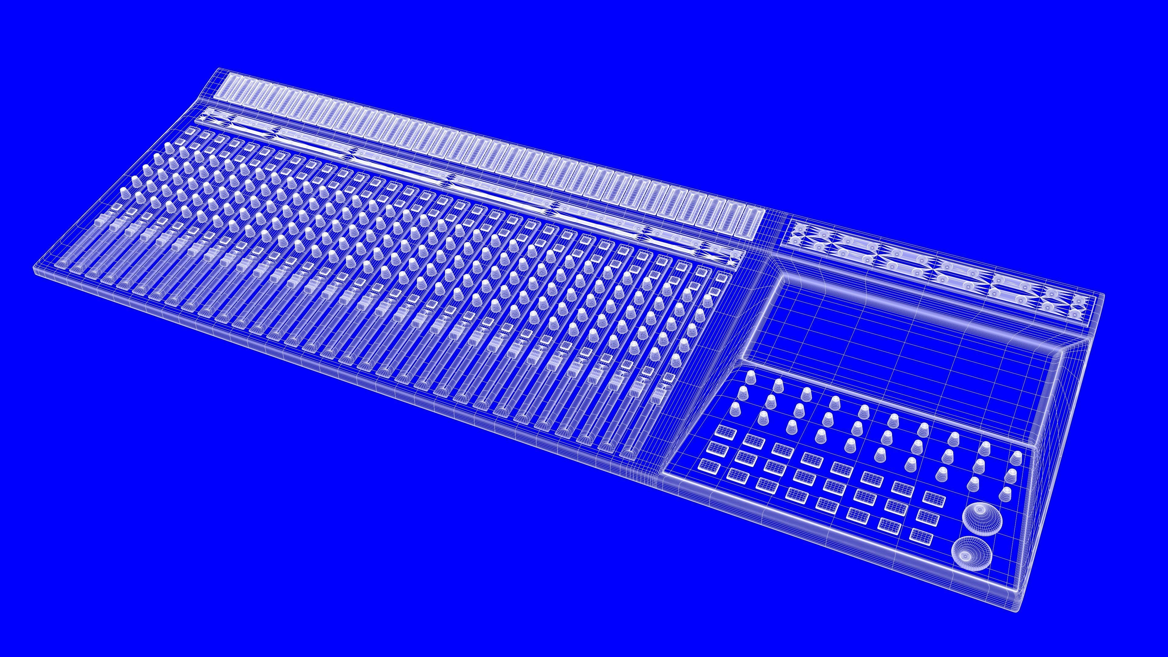 Mixing Console 3D model | CGTrader