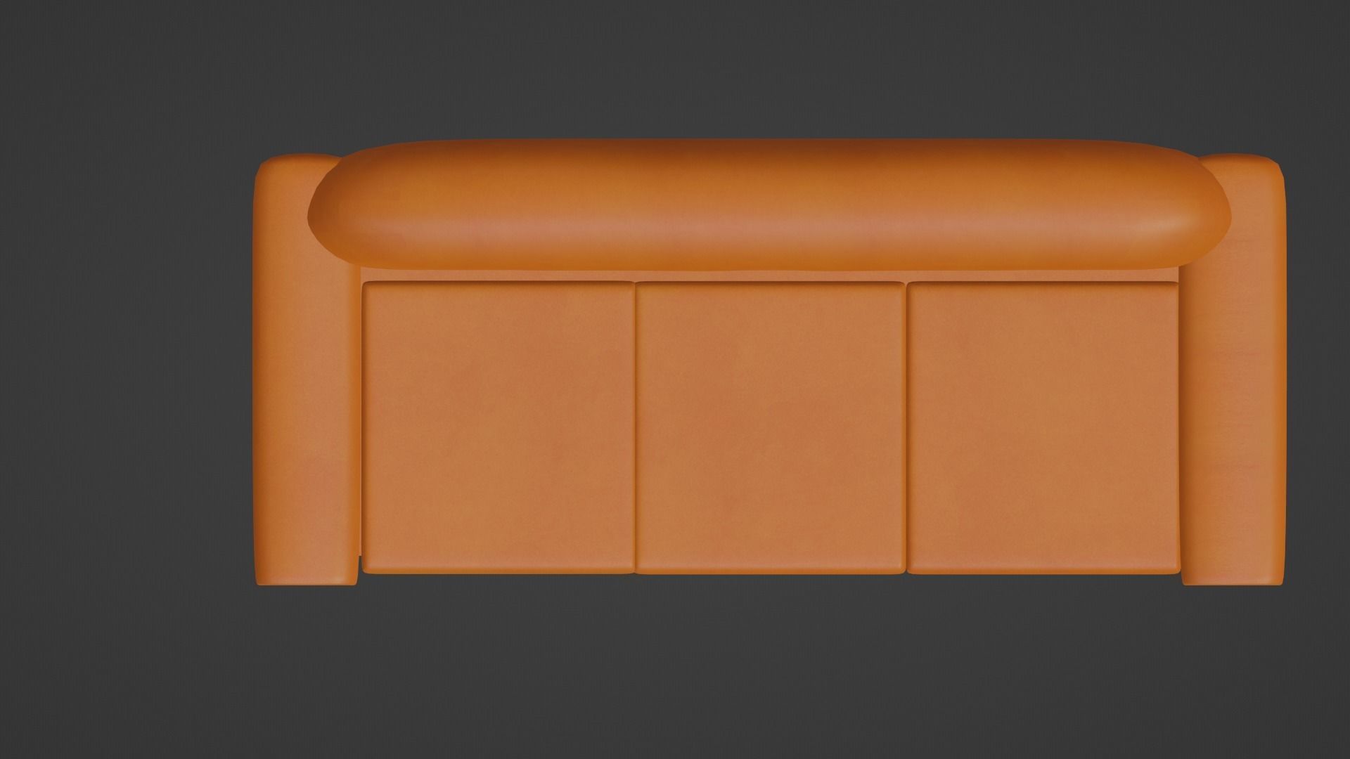 Simpsons TV Room Couch free 3D model | CGTrader