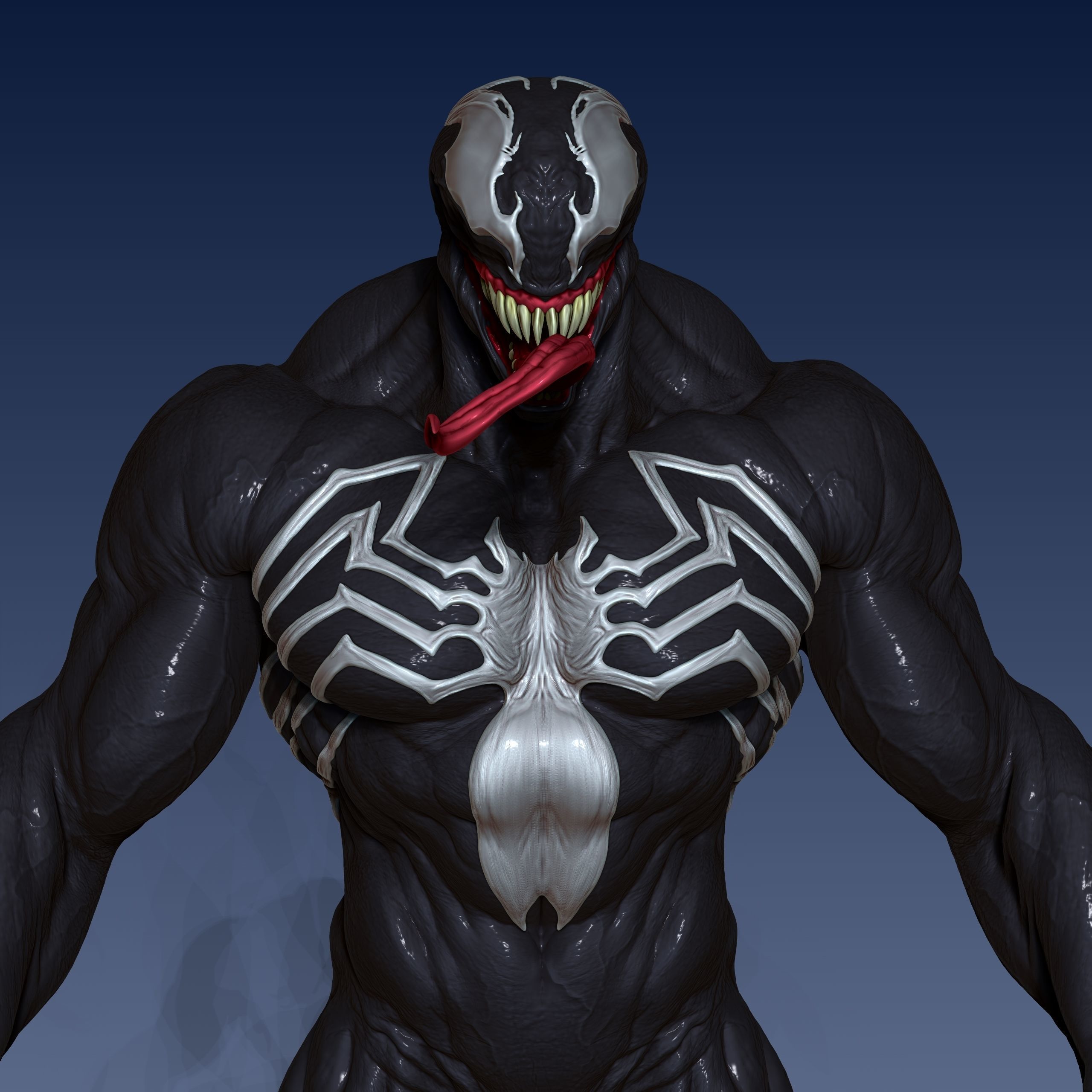 Venom for 3D printing 3D model 3D printable | CGTrader