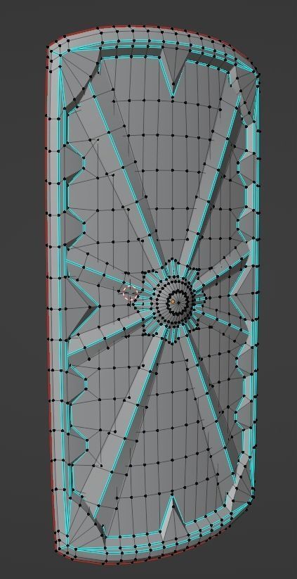 3D model great shield VR / AR / low-poly | CGTrader
