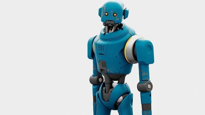 IMPERIAL PROTOCOL DROID RIGGED 3D model rigged | CGTrader