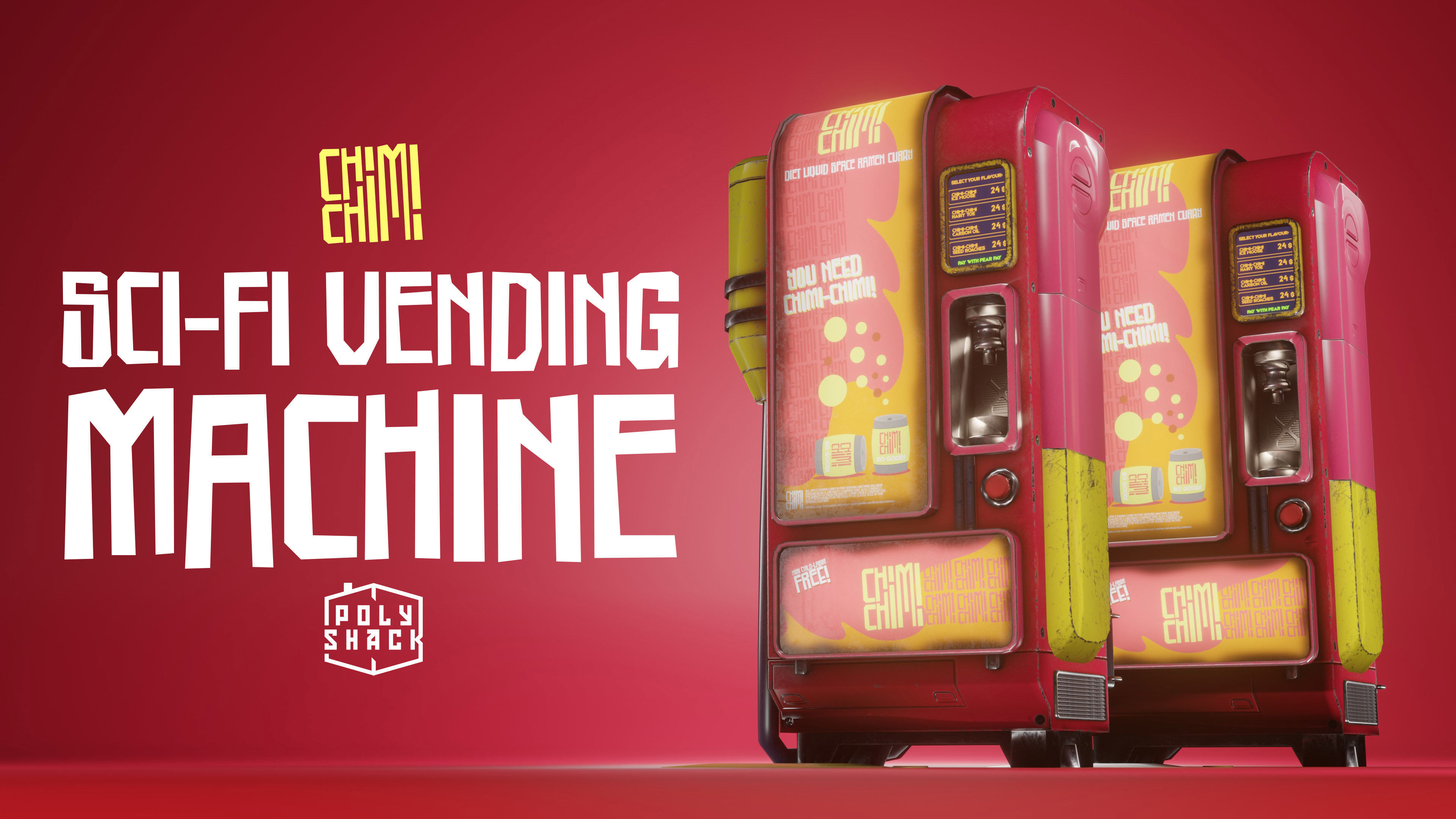 3D model Sci-Fi Vending Machine - Game Ready VR / AR / low-poly | CGTrader