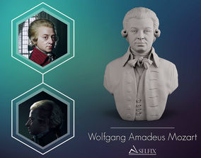 Mozart 3D Printing Models | CGTrader